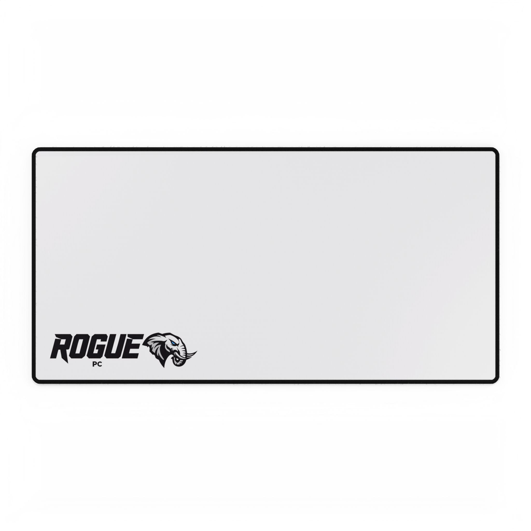 Original White Rogue Mat | Smooth Minimal Gaming Pad – Rogue PC Co.